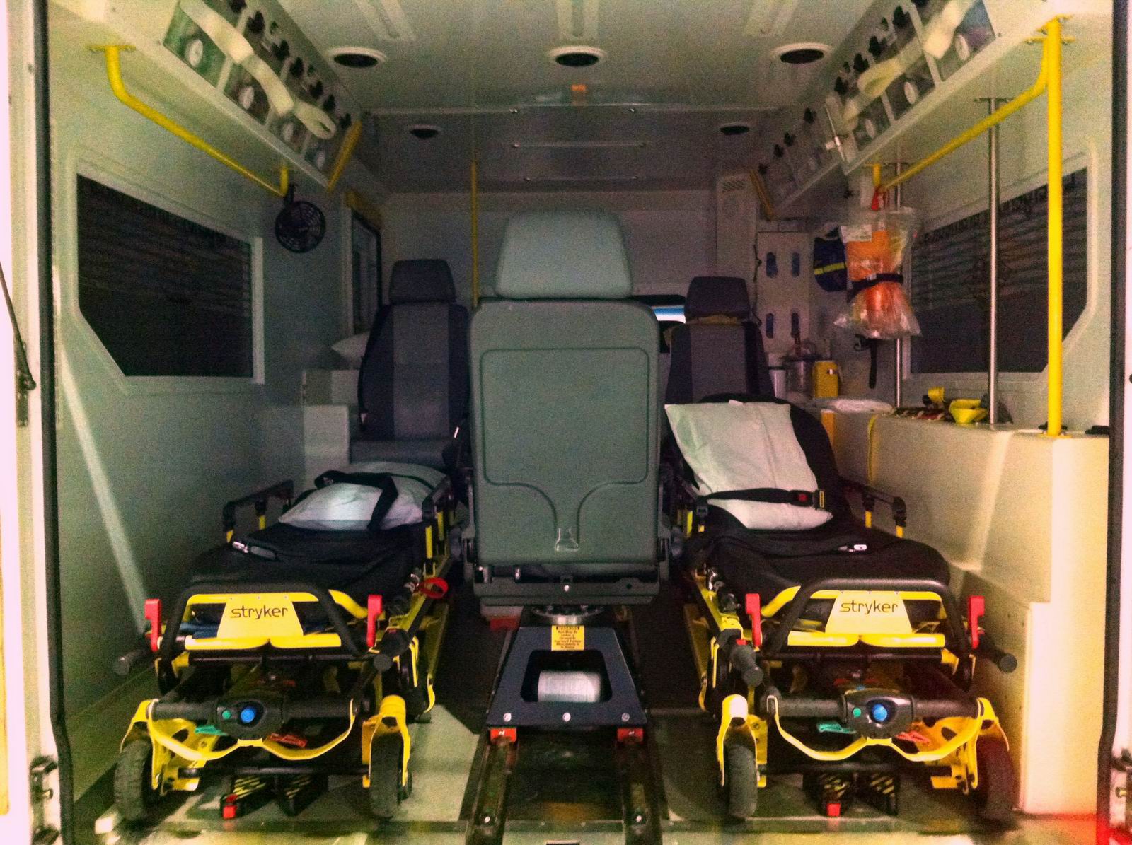 Australian Ambulance Interior