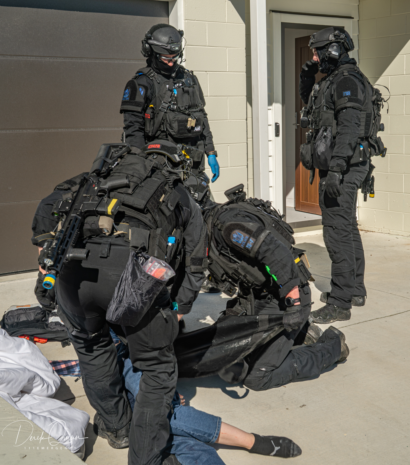 NZ POLICE ARMED OFFENDER SQUAD TRAINING