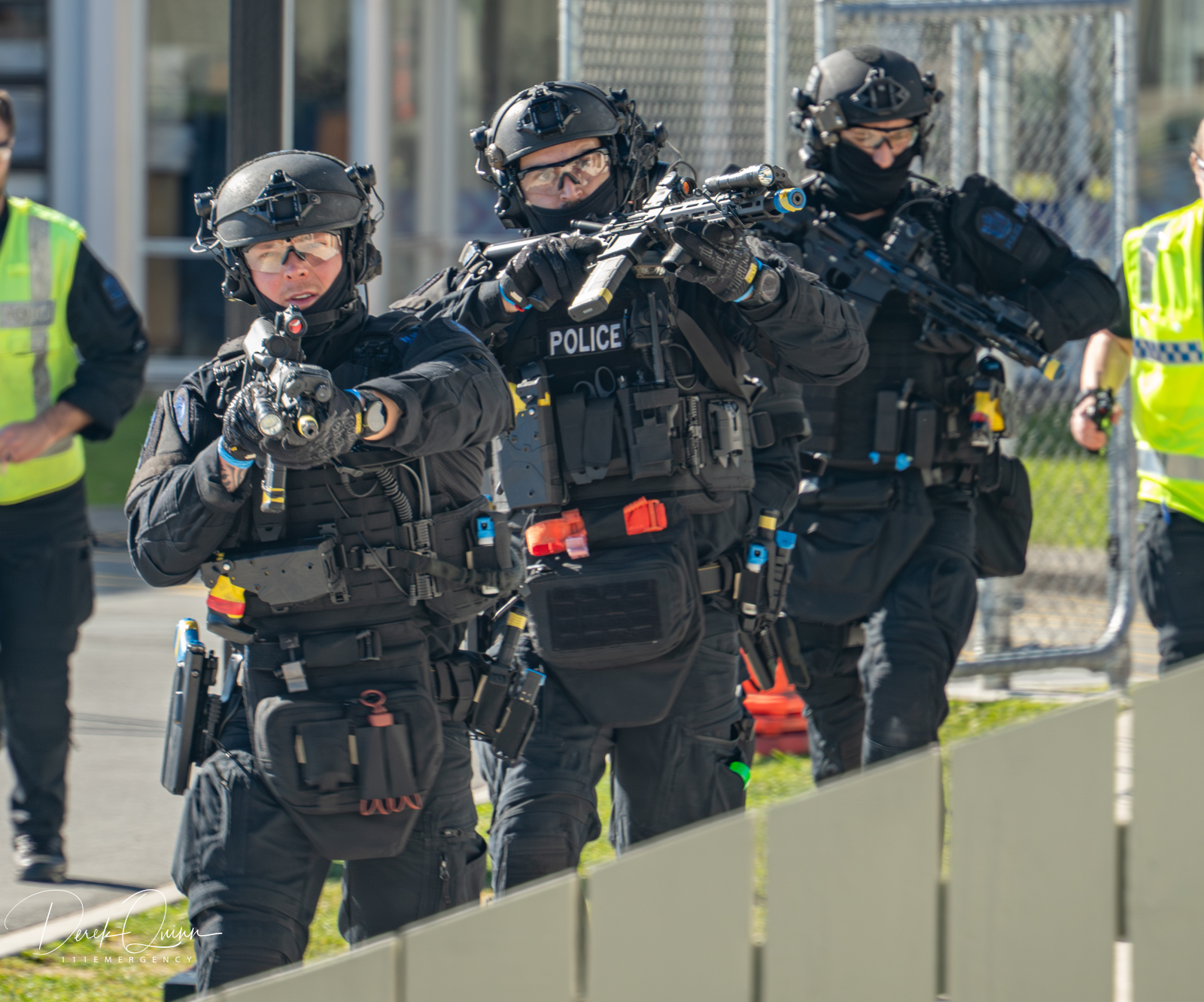 NZ POLICE ARMED OFFENDER SQUAD TRAINING