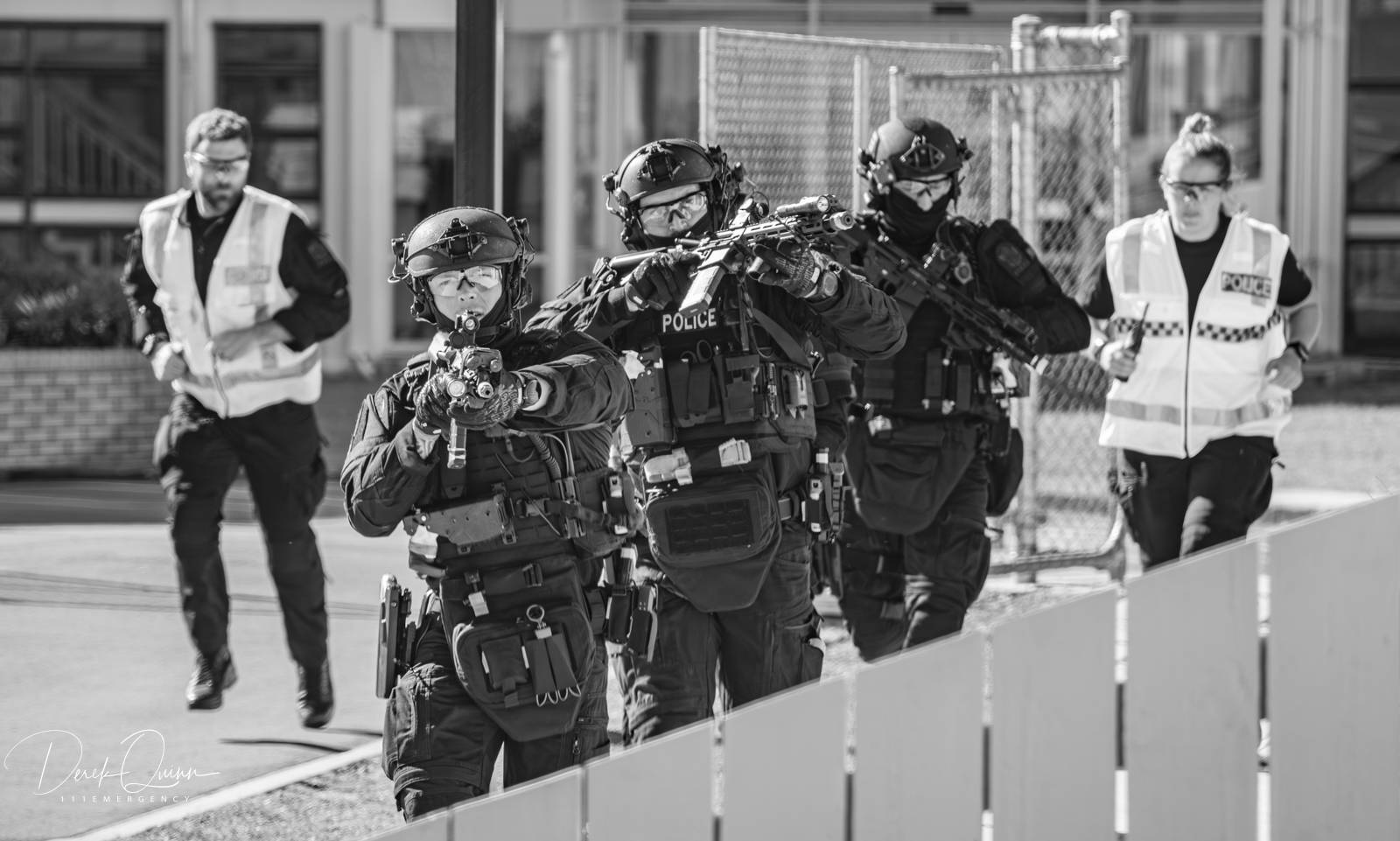 NZ POLICE ARMED OFFENDER SQUAD TRAINING