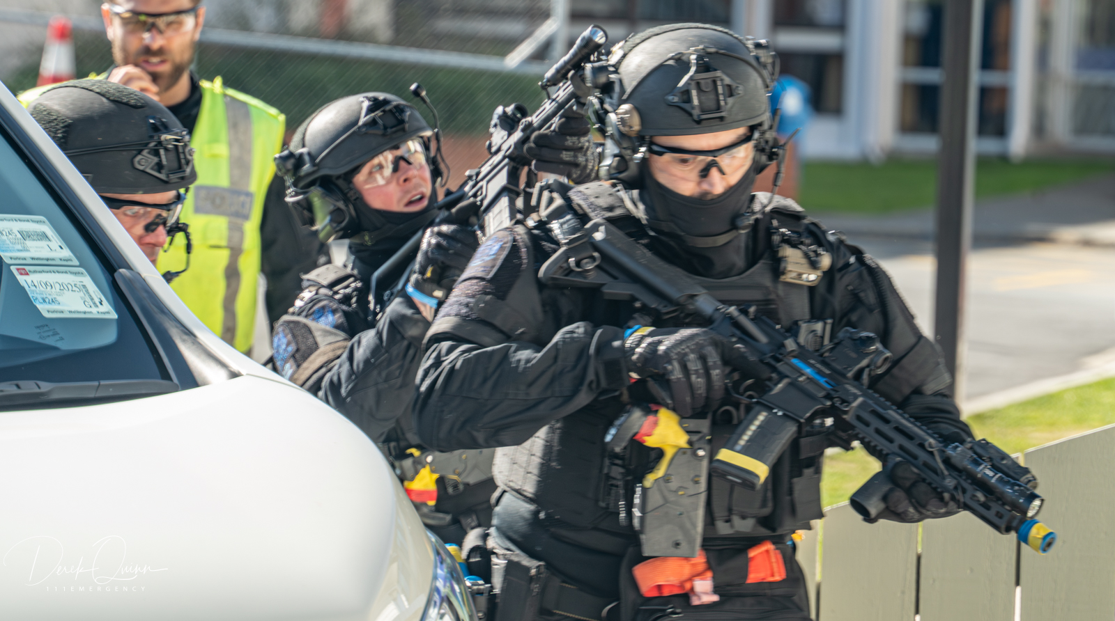 NZ POLICE ARMED OFFENDER SQUAD TRAINING