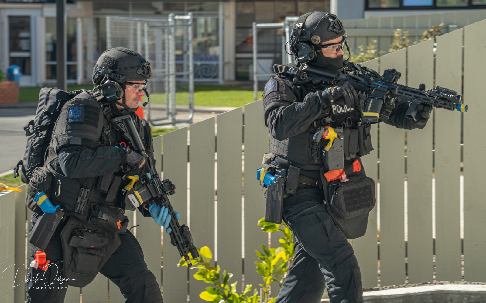 NZ POLICE ARMED OFFENDER SQUAD TRAINING