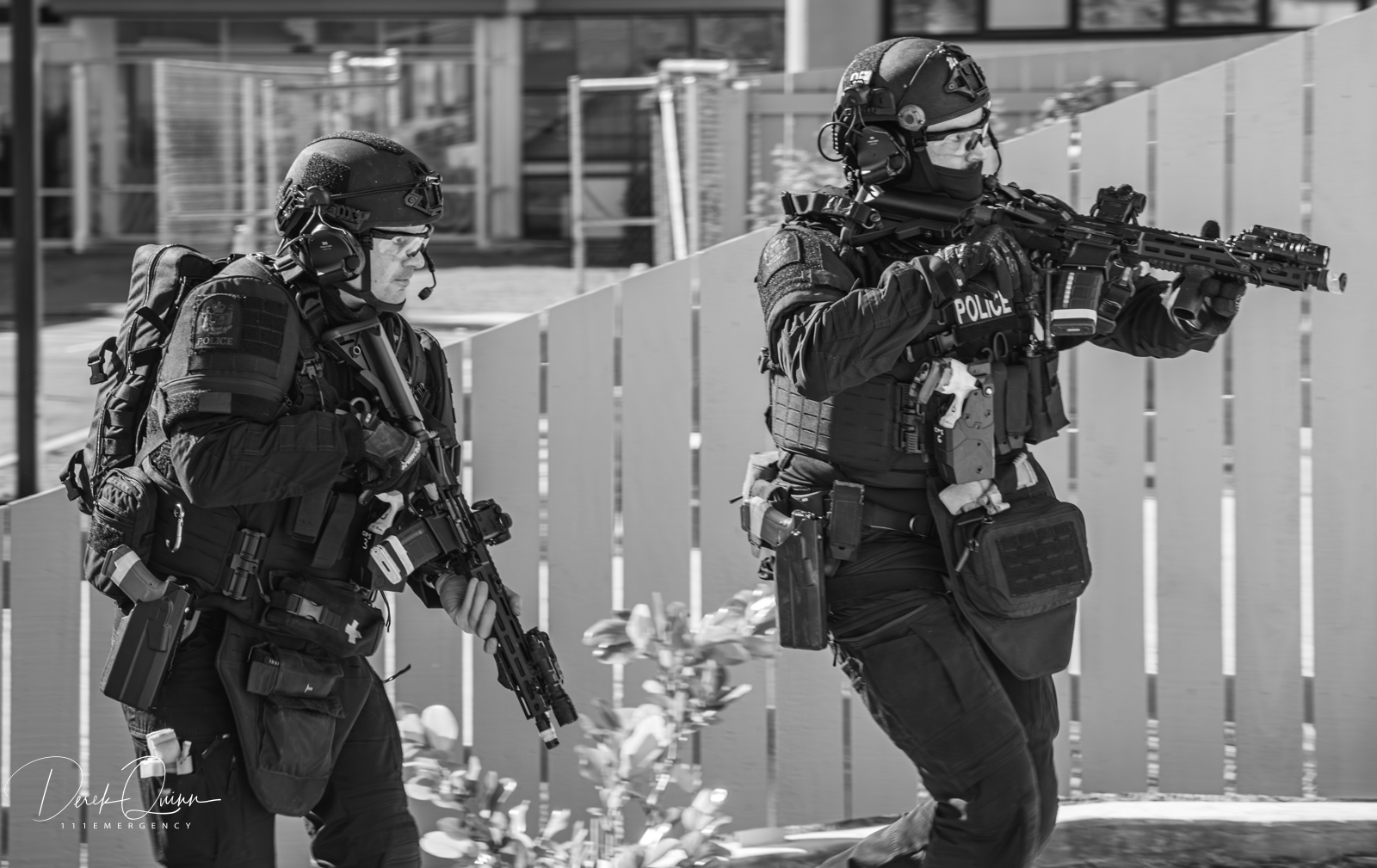 NZ POLICE ARMED OFFENDER SQUAD TRAINING