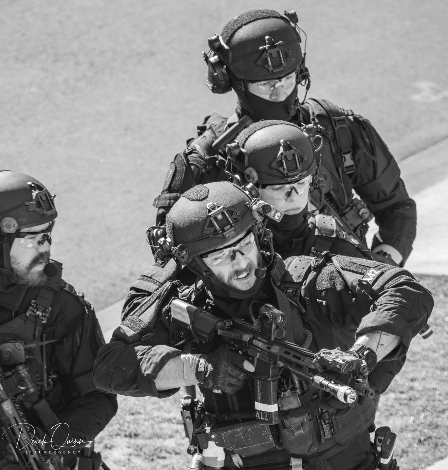 NZ POLICE ARMED OFFENDER SQUAD TRAINING