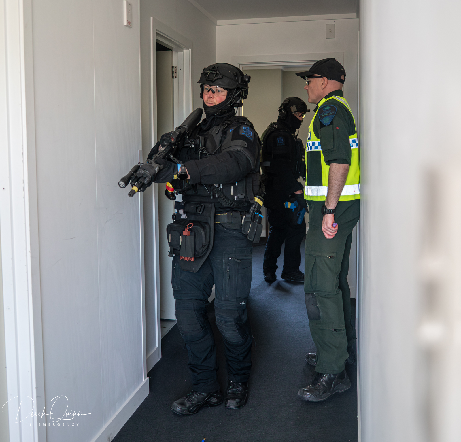NZ POLICE ARMED OFFENDER SQUAD TRAINING