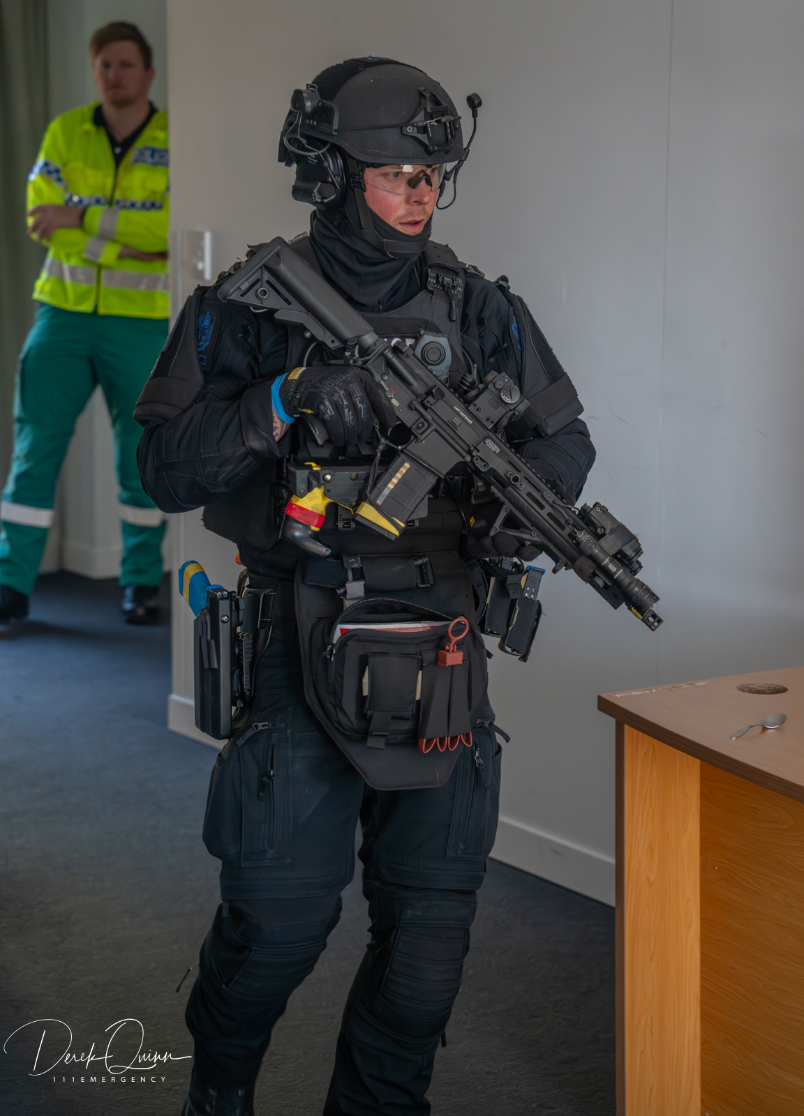 NZ POLICE ARMED OFFENDER SQUAD TRAINING