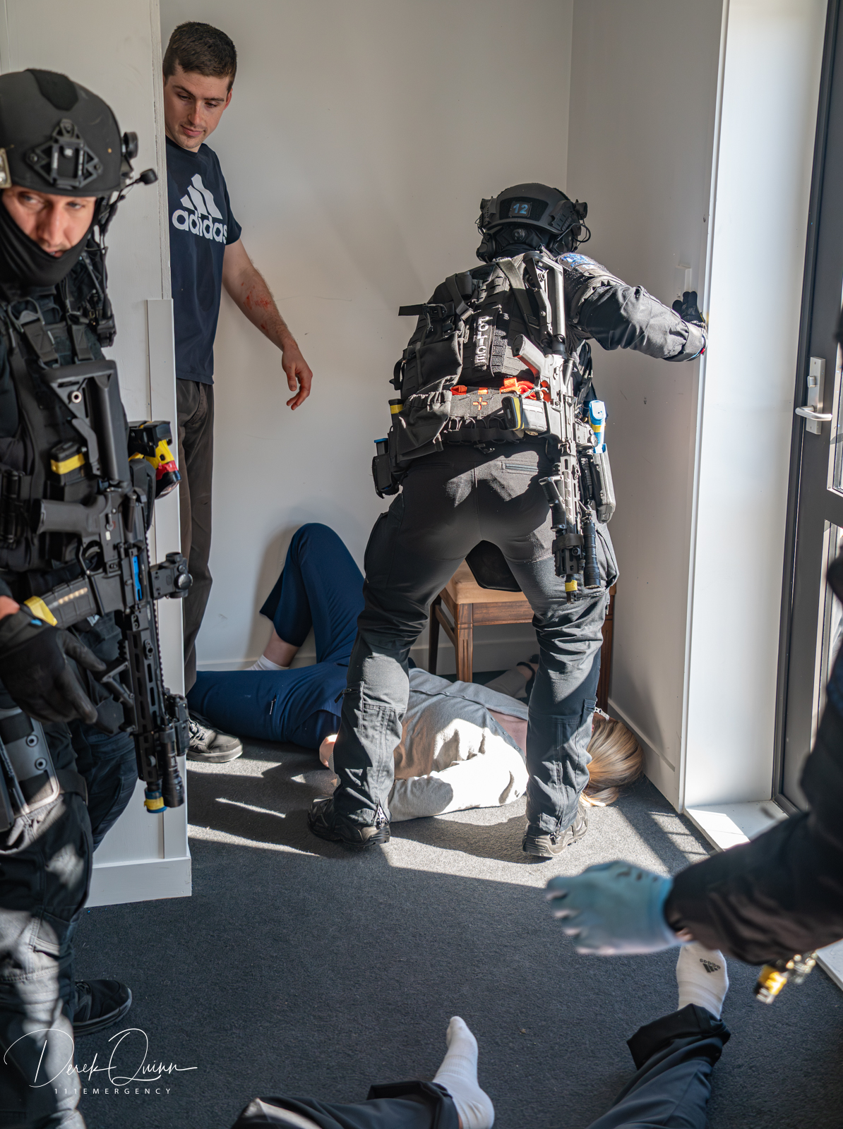 NZ POLICE ARMED OFFENDER SQUAD TRAINING