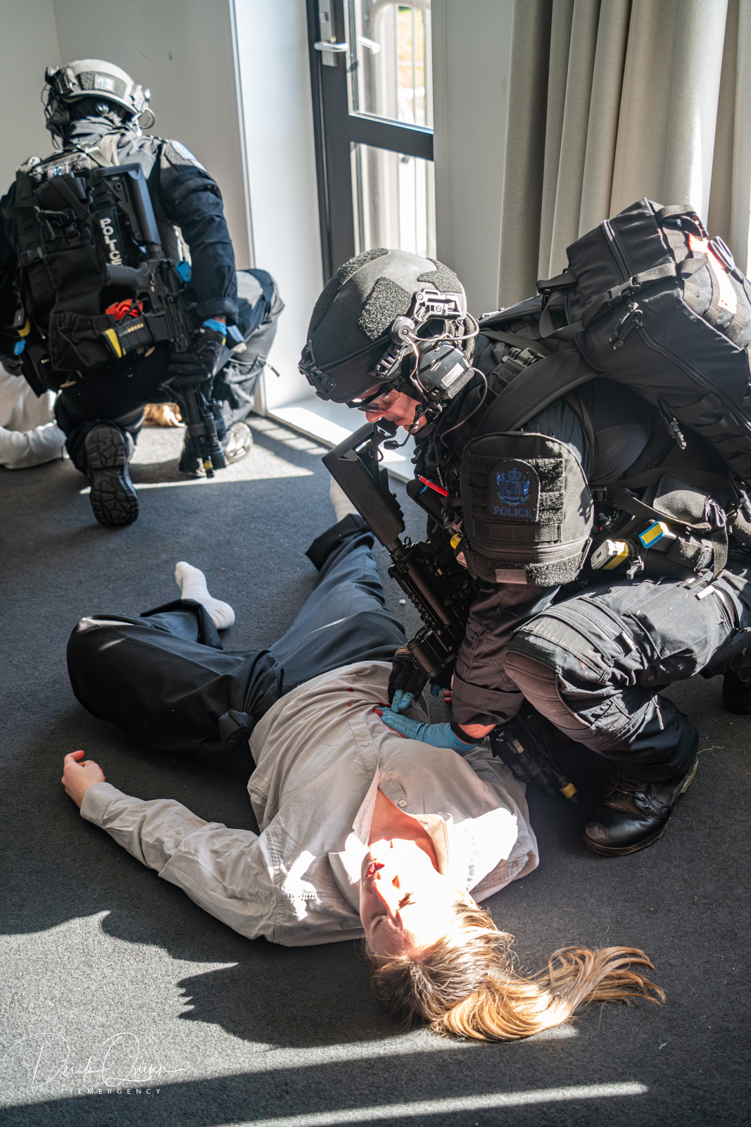 NZ POLICE ARMED OFFENDER SQUAD TRAINING