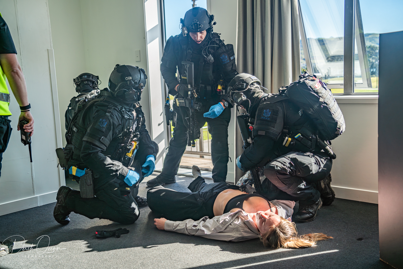 NZ POLICE ARMED OFFENDER SQUAD TRAINING