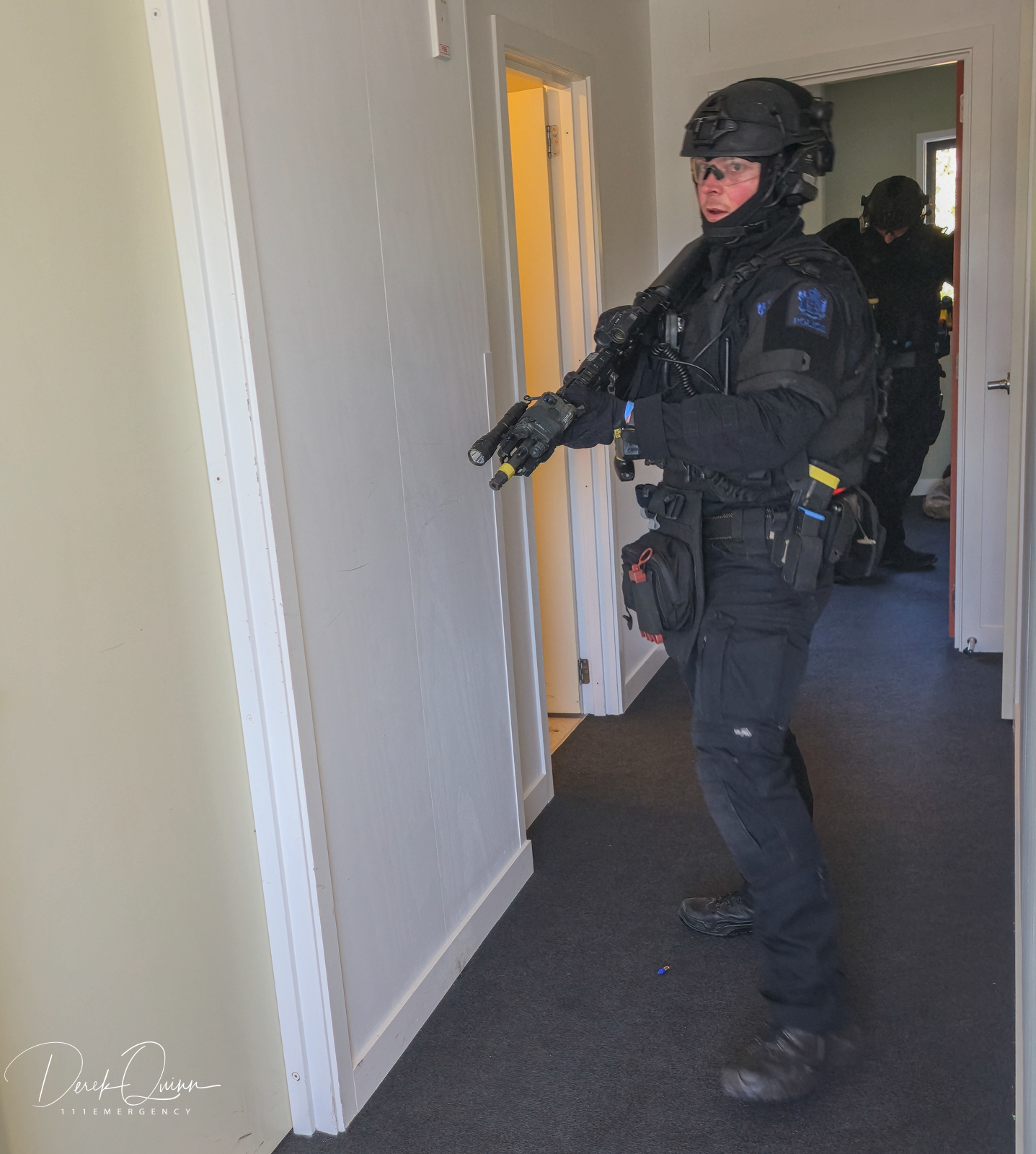 NZ POLICE ARMED OFFENDER SQUAD TRAINING