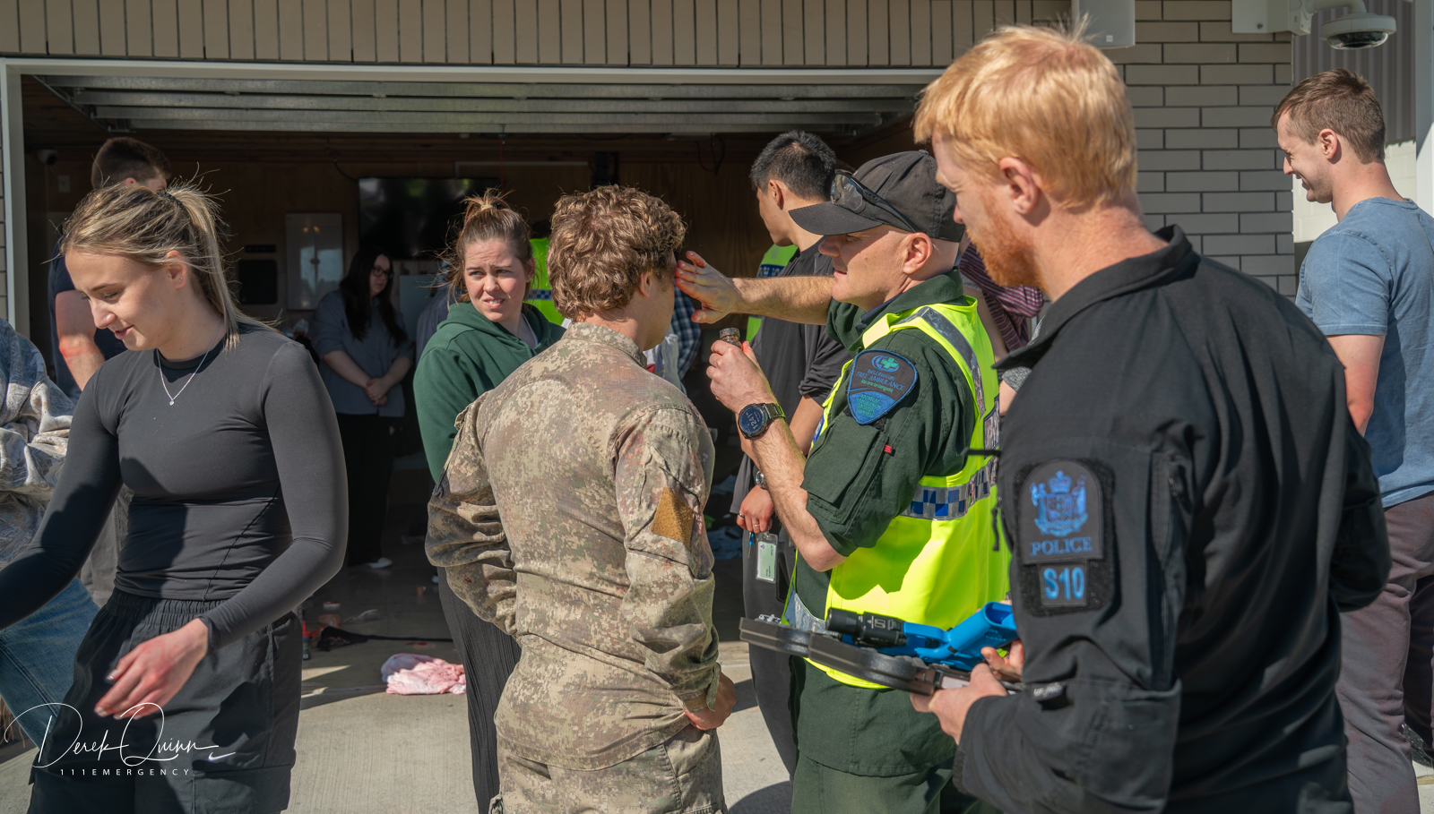 NZ POLICE ARMED OFFENDER SQUAD TRAINING