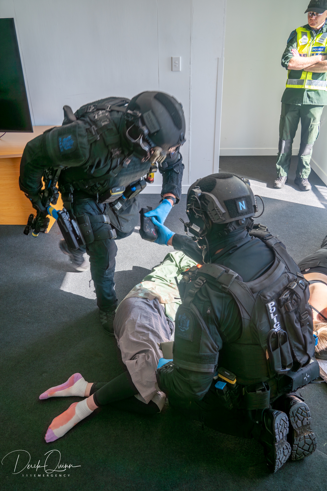 NZ POLICE ARMED OFFENDER SQUAD TRAINING