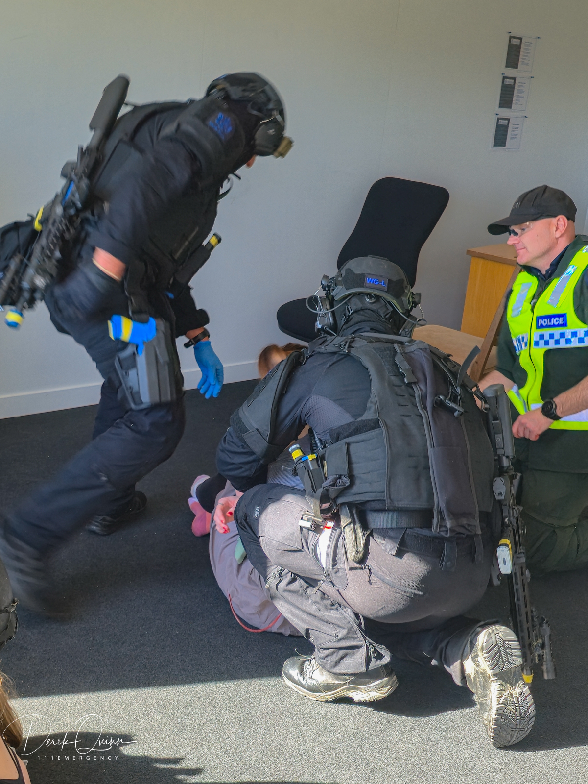 NZ POLICE ARMED OFFENDER SQUAD TRAINING