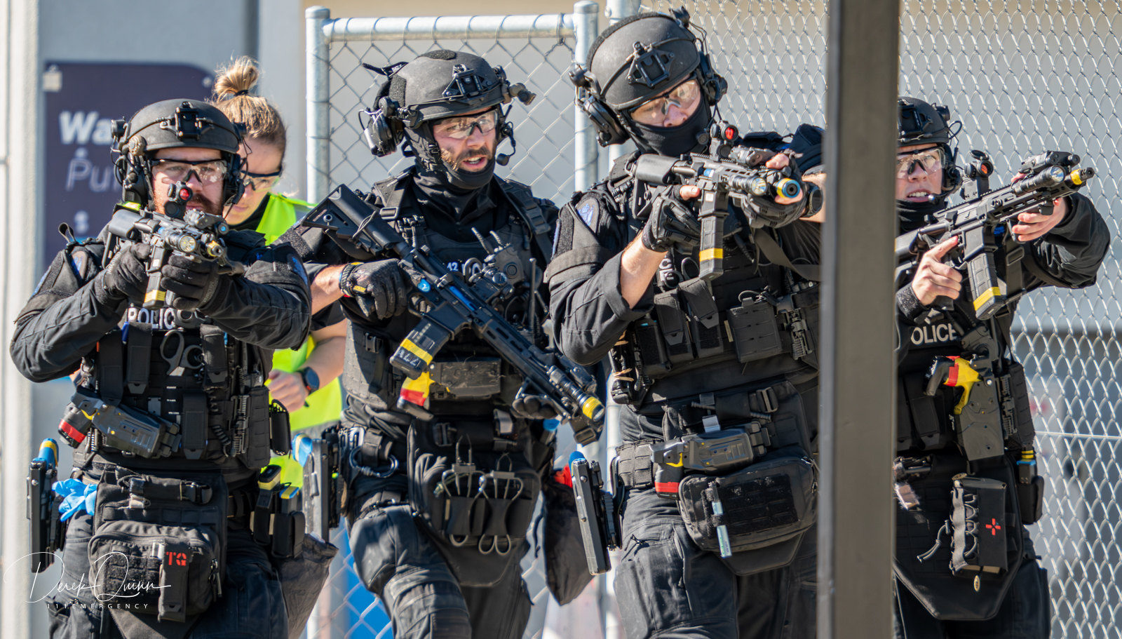 NZ POLICE ARMED OFFENDER SQUAD TRAINING