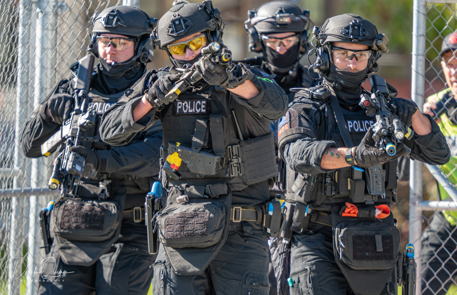 NZ POLICE ARMED OFFENDER SQUAD TRAINING