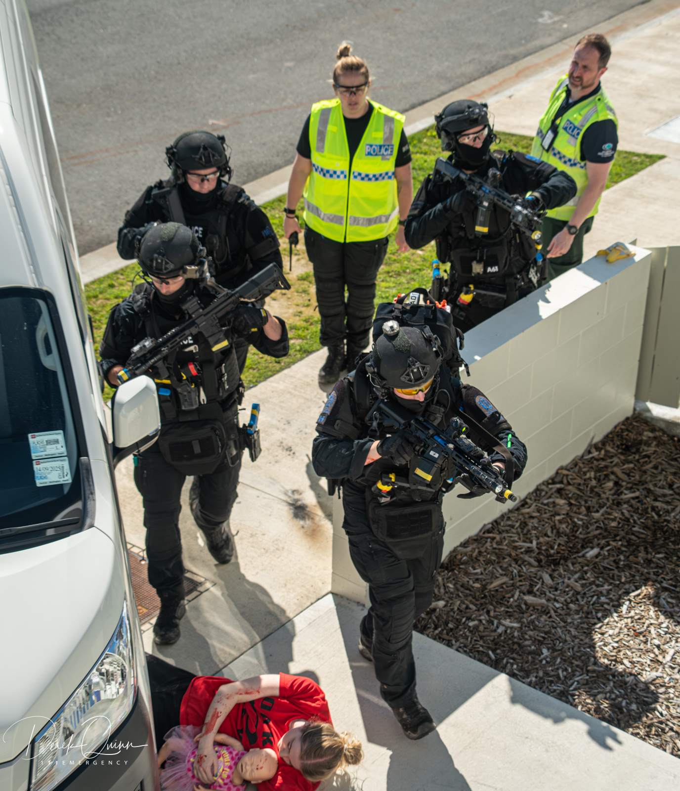 NZ POLICE ARMED OFFENDER SQUAD TRAINING