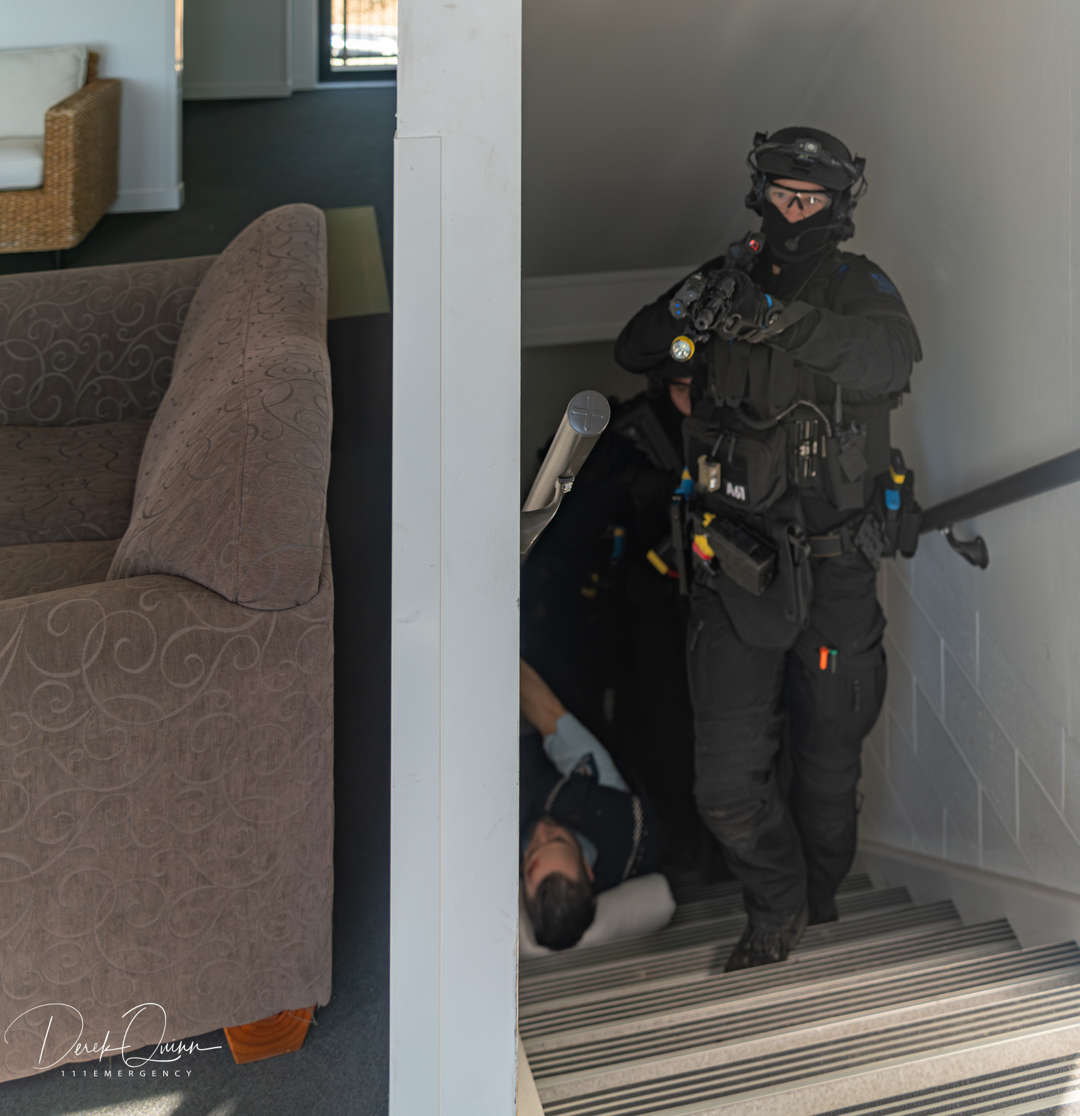 NZ POLICE ARMED OFFENDER SQUAD TRAINING