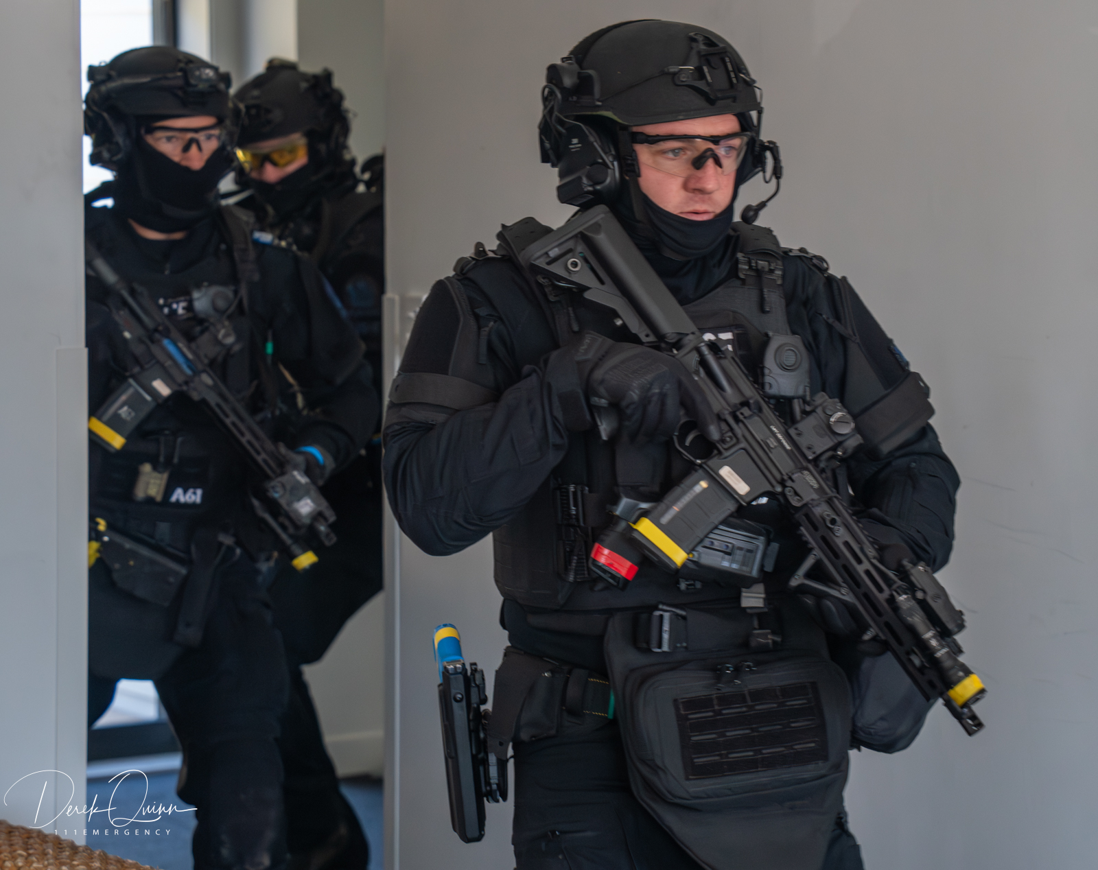 NZ POLICE ARMED OFFENDER SQUAD TRAINING