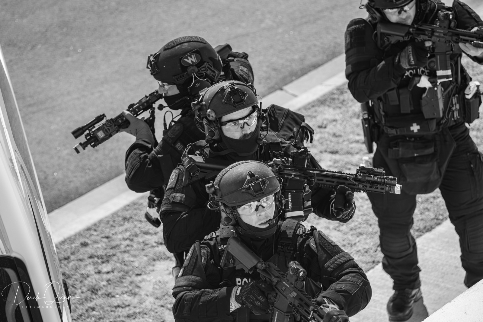 NZ POLICE ARMED OFFENDER SQUAD TRAINING