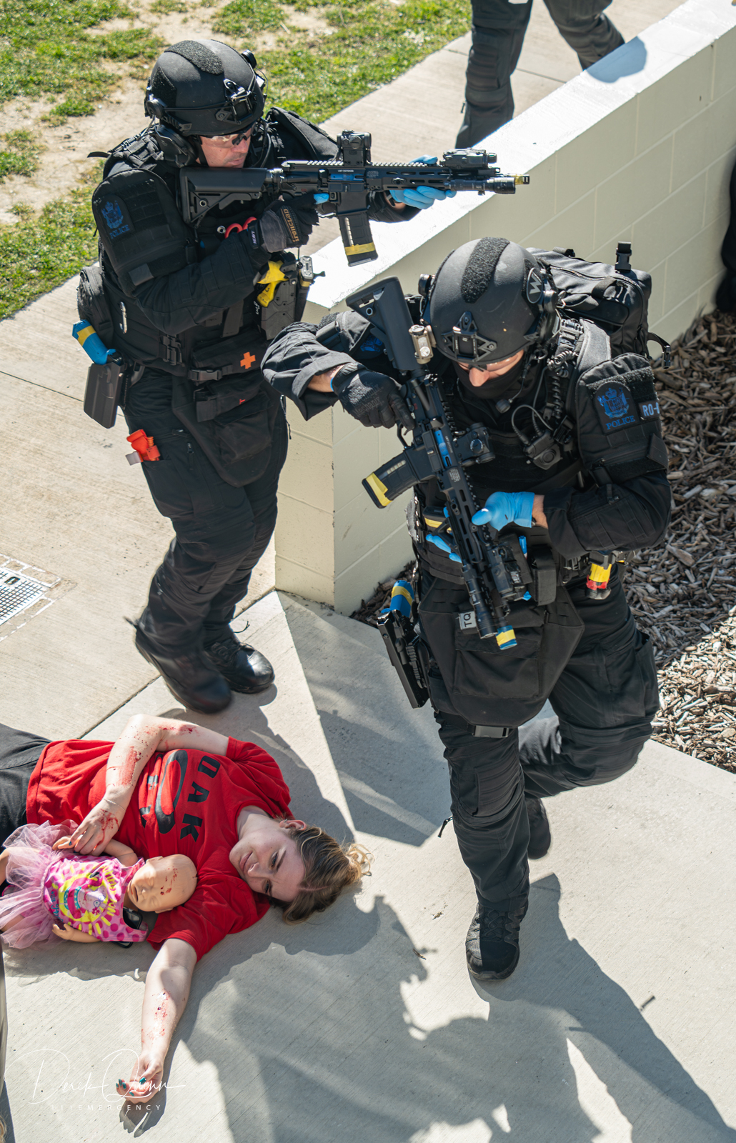 NZ POLICE ARMED OFFENDER SQUAD TRAINING