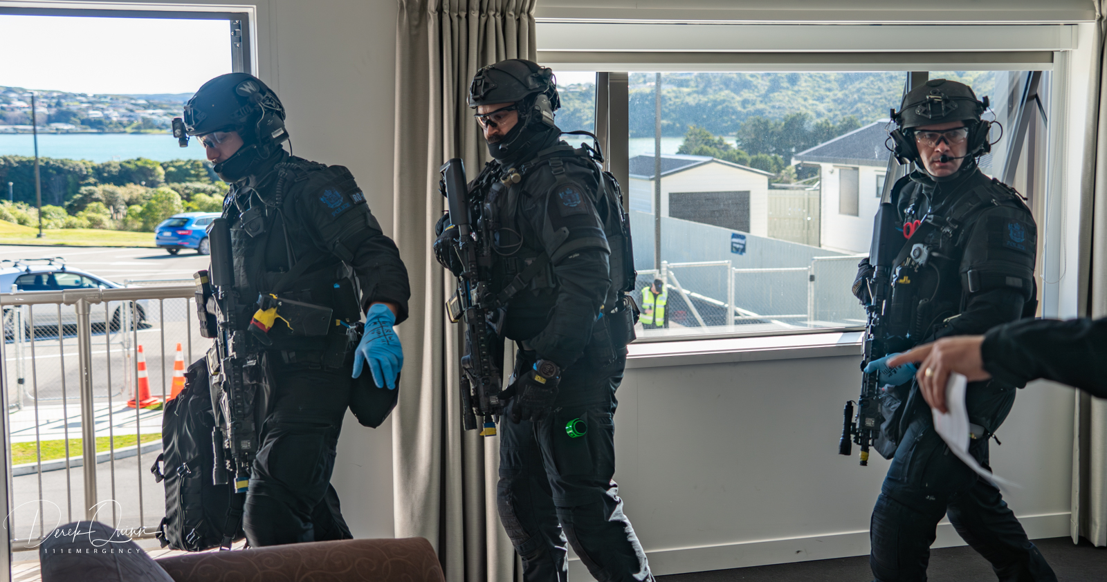 NZ POLICE ARMED OFFENDER SQUAD TRAINING
