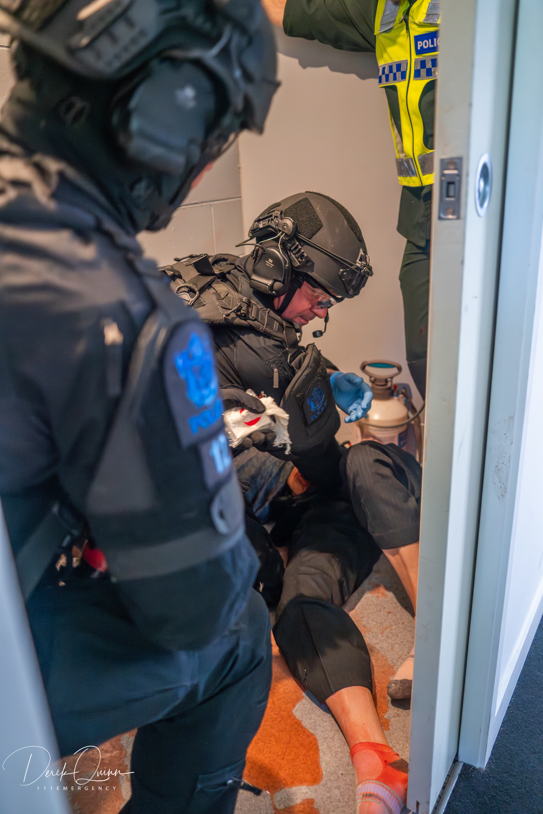 NZ POLICE ARMED OFFENDER SQUAD TRAINING