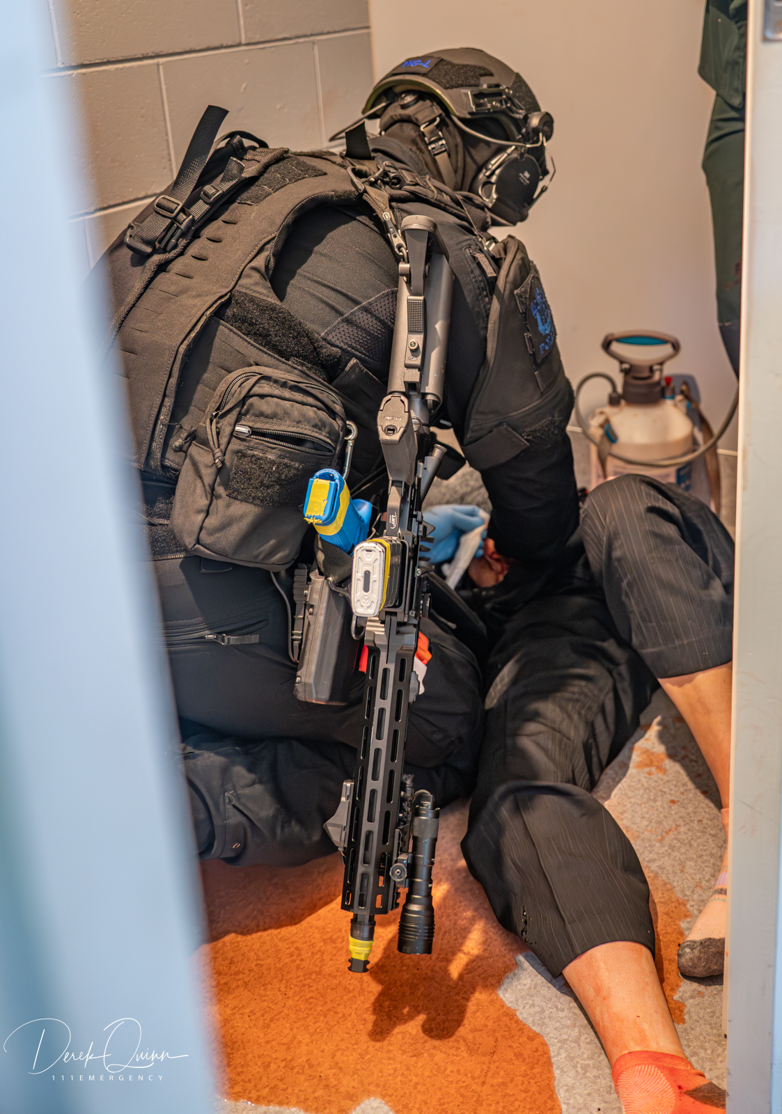 NZ POLICE ARMED OFFENDER SQUAD TRAINING