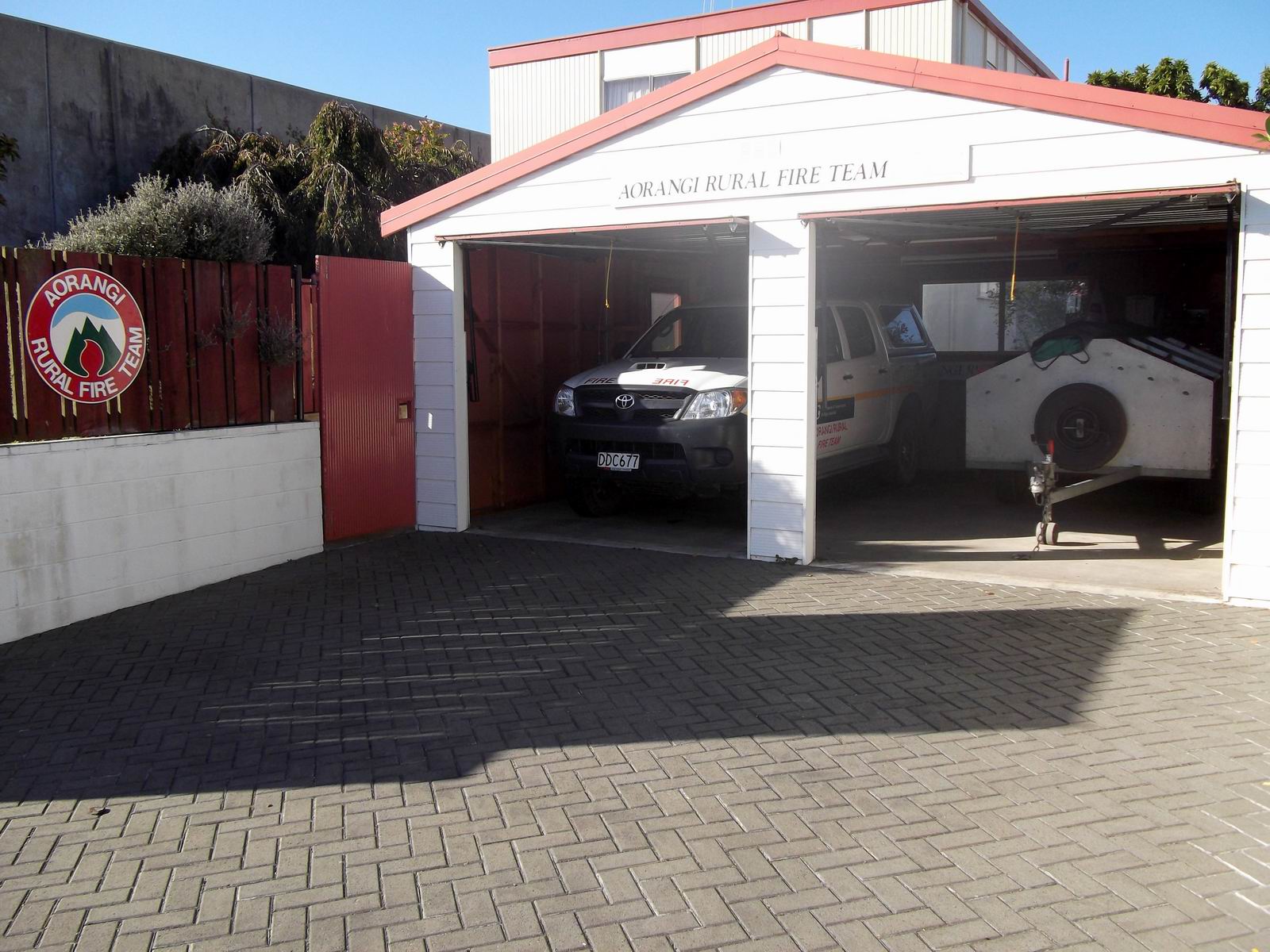 AORANGI RURAL FIRE STATION - RURAL FIRE FORCE
